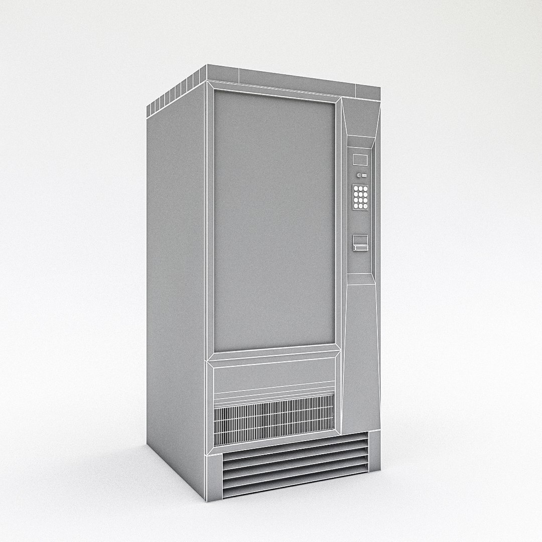 3D Vending Machine Model - TurboSquid 1539196