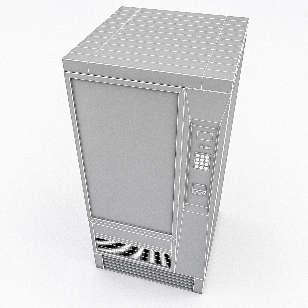 3D Vending Machine Model - TurboSquid 1539196