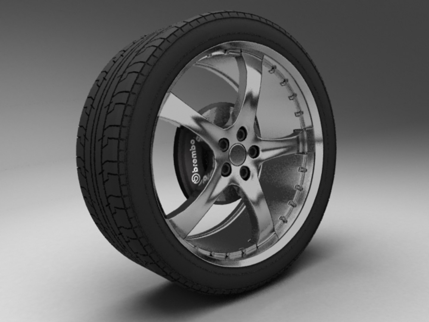 3dsmax Wheel