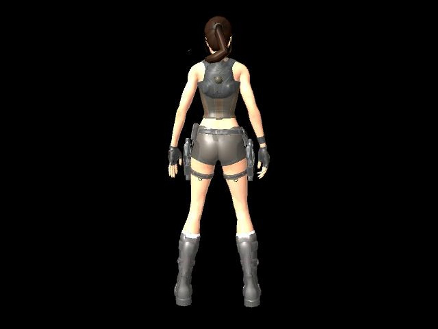 Lara Croft 3d Model