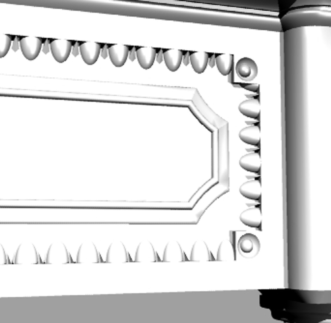 Free Roman Mantle 3d Model