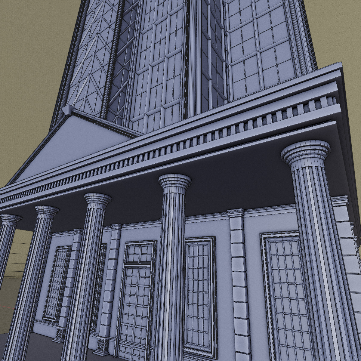 3D model steampunk building pbr - TurboSquid 1573673