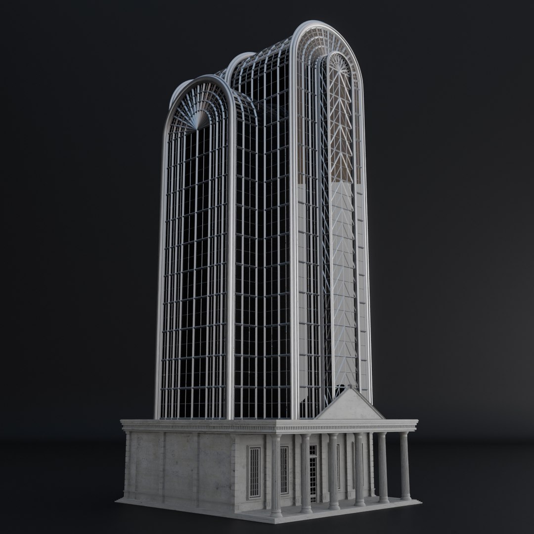 3D Model Steampunk Building Pbr - TurboSquid 1573673