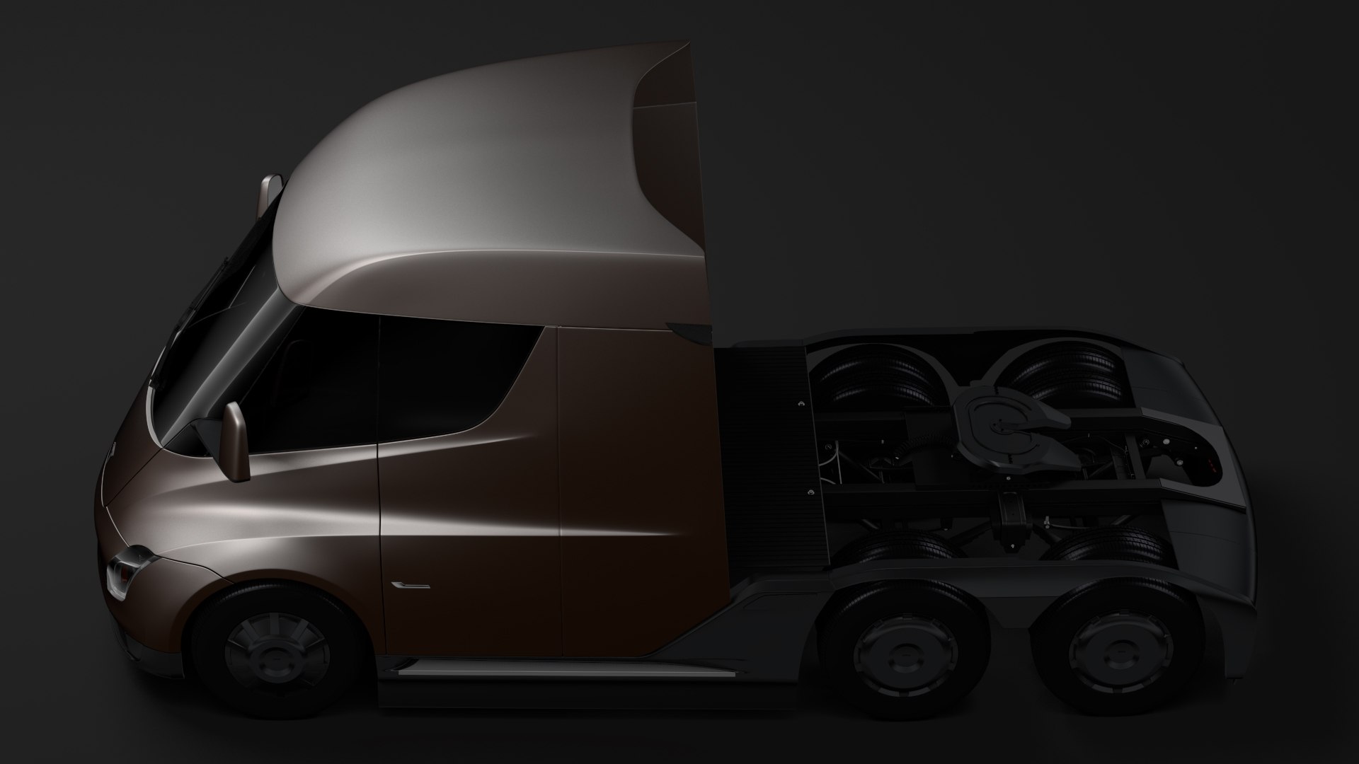 3D Tesla Semi Lr - TurboSquid 1263776
