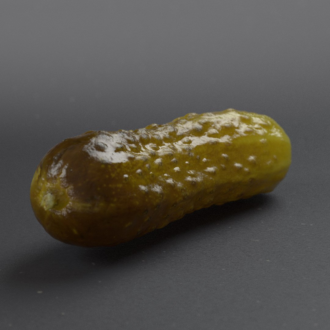 Pickled Cucumber 3D - TurboSquid 1191137