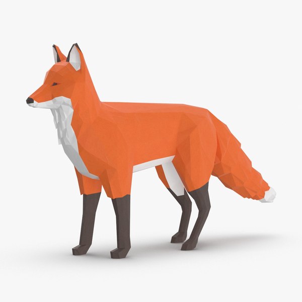 Fox---stand 3D model - TurboSquid 1192979
