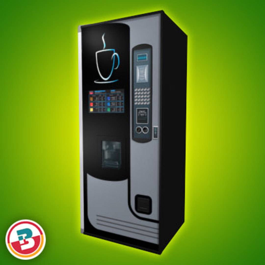 3d Model Of Retail Vending Machine