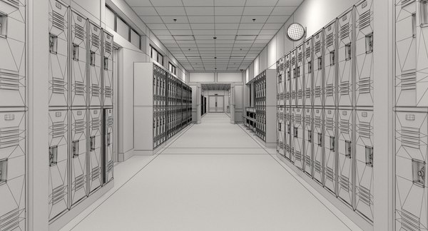 Realistic school interiors 3D model - TurboSquid 1430287