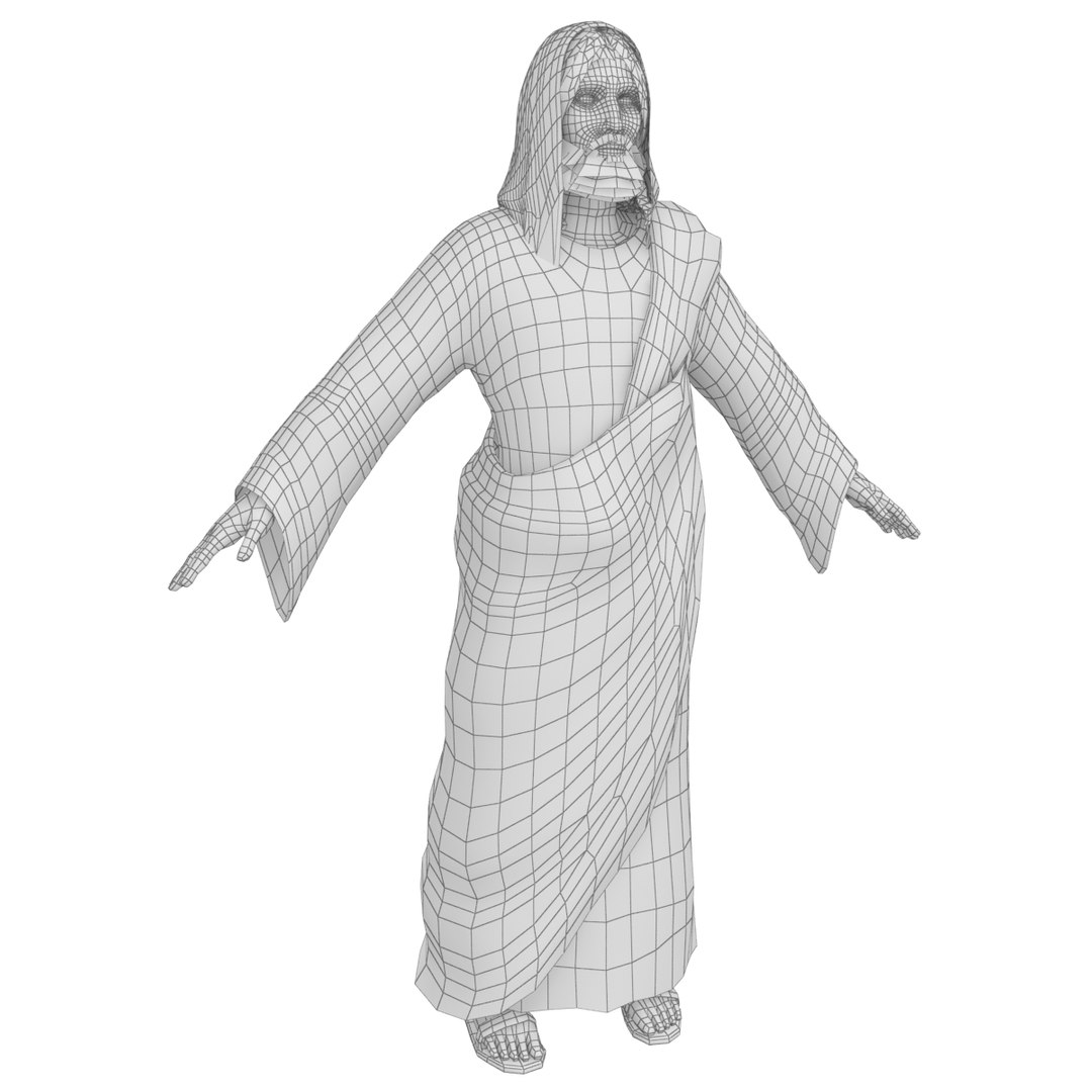 3D jesus christ real model - TurboSquid 1323510