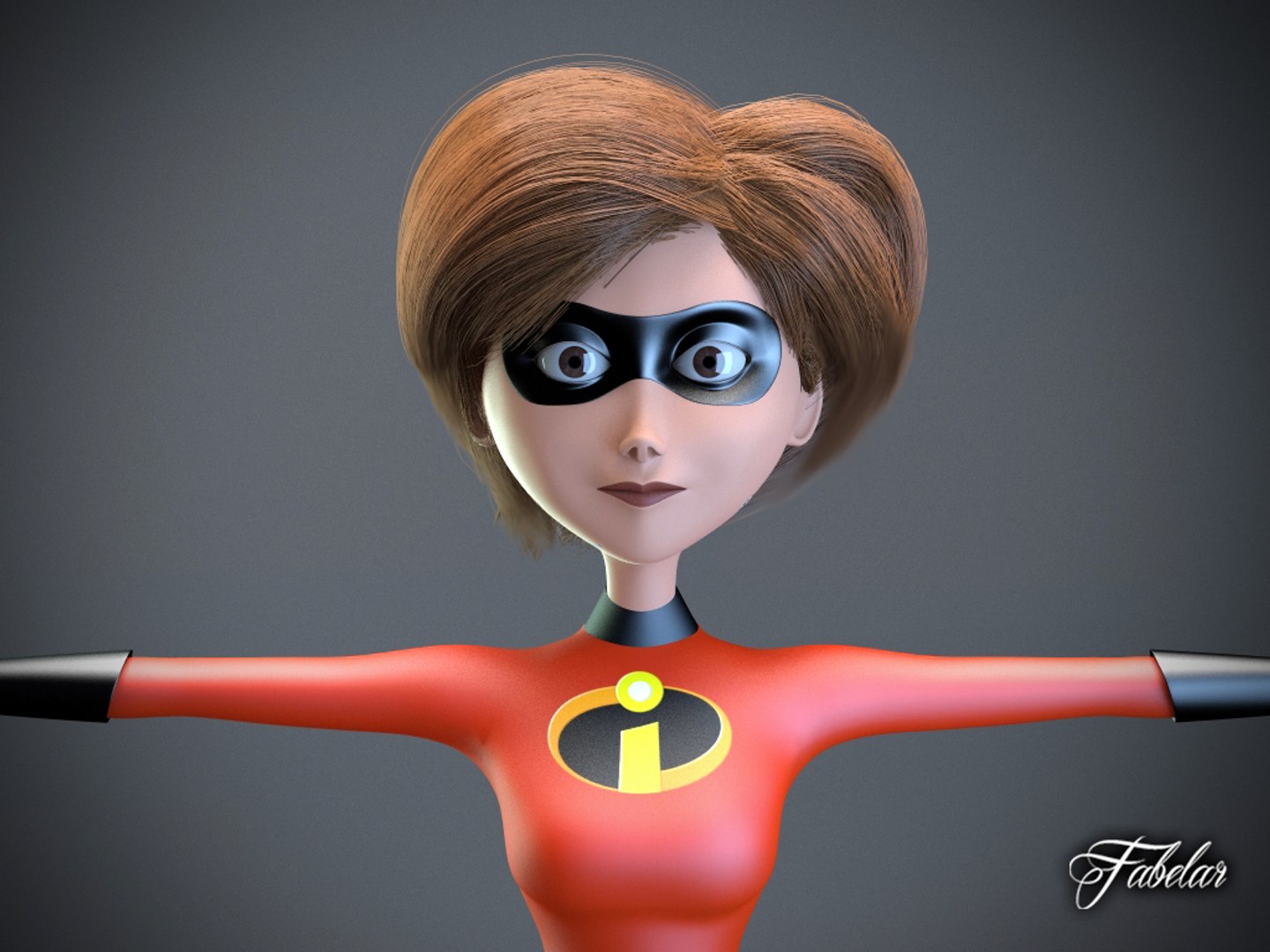 3d Elastigirl Pixar Motion