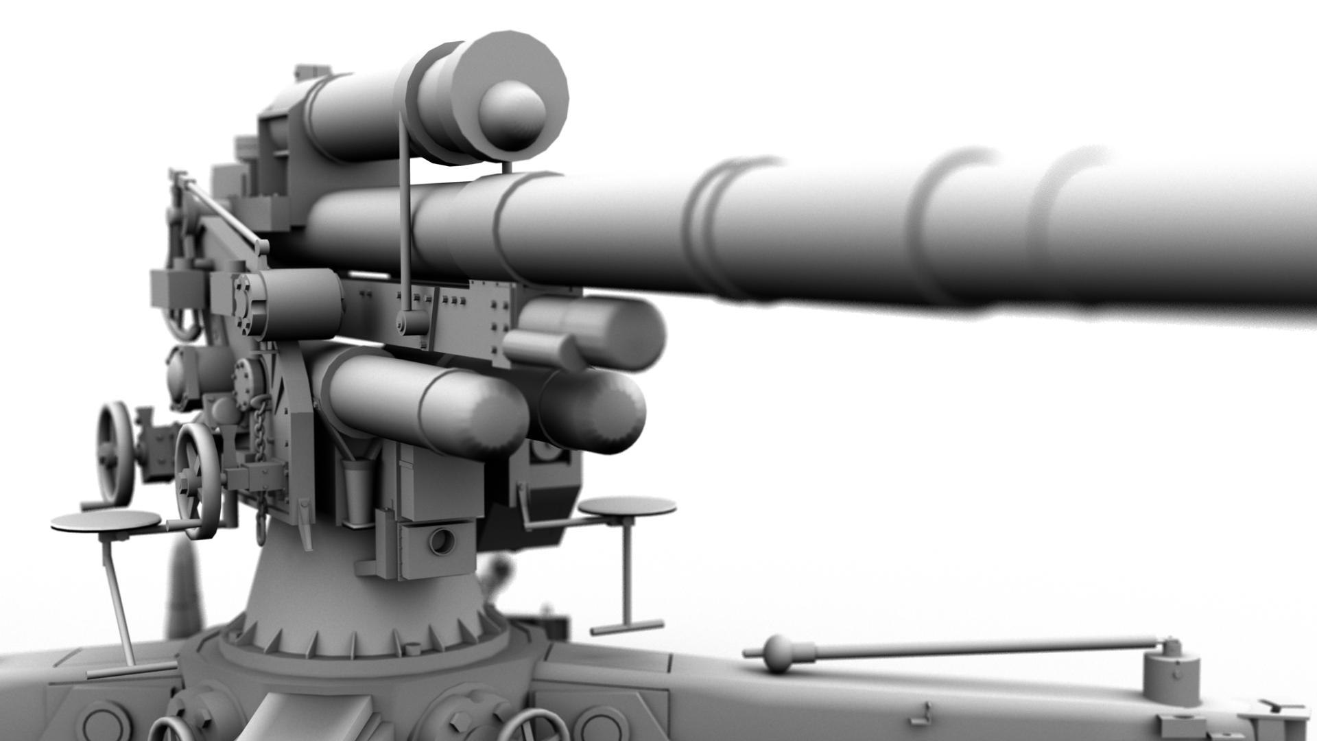 3d german flak
