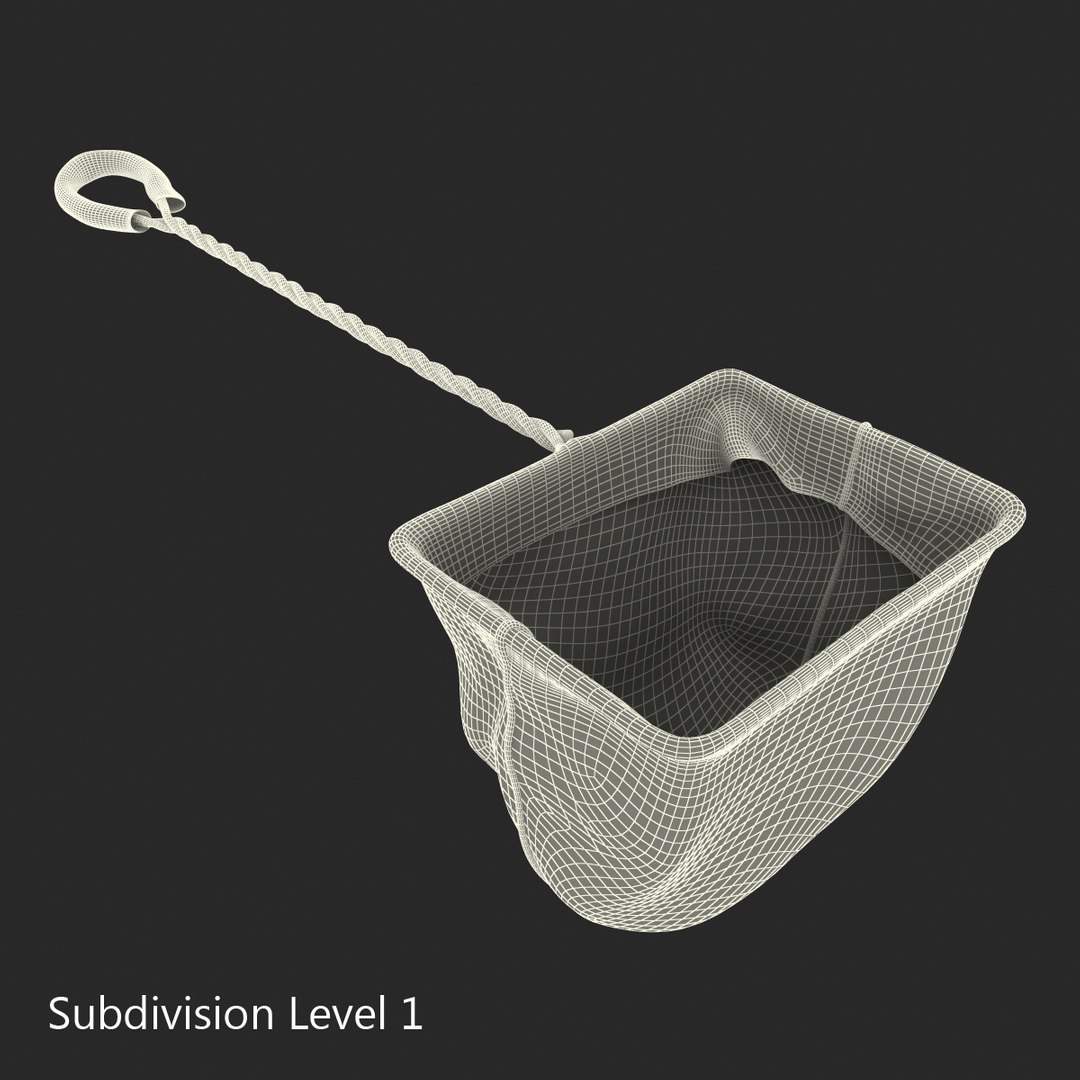 Aquarium Net Modeled 3d Model