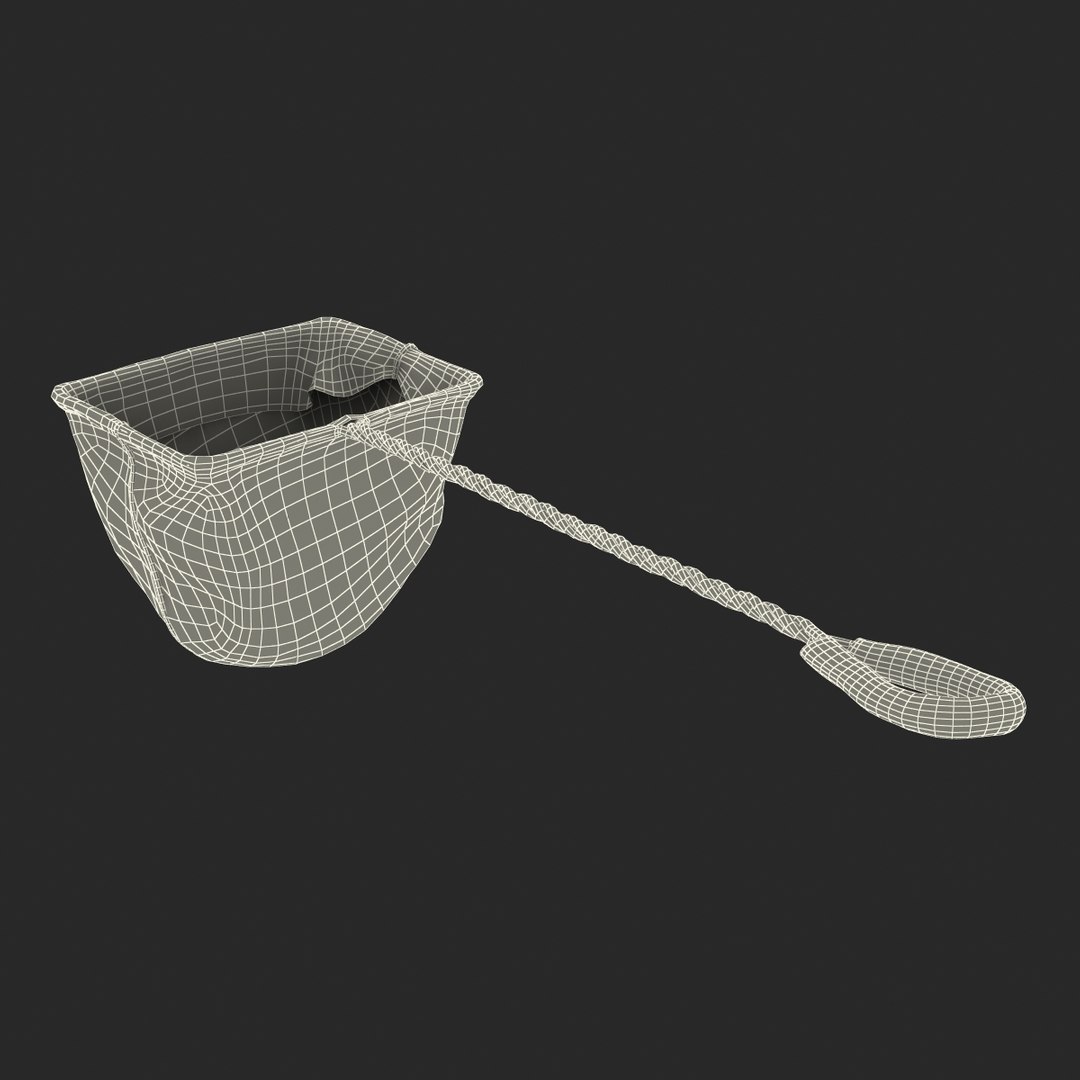 Aquarium Net Modeled 3d Model
