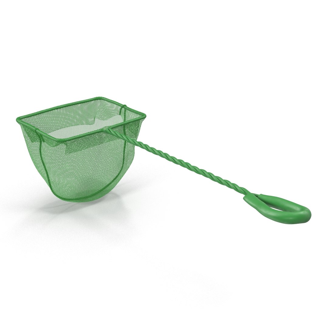 Aquarium Net Modeled 3d Model