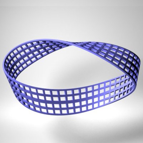 moebius strip 3d model