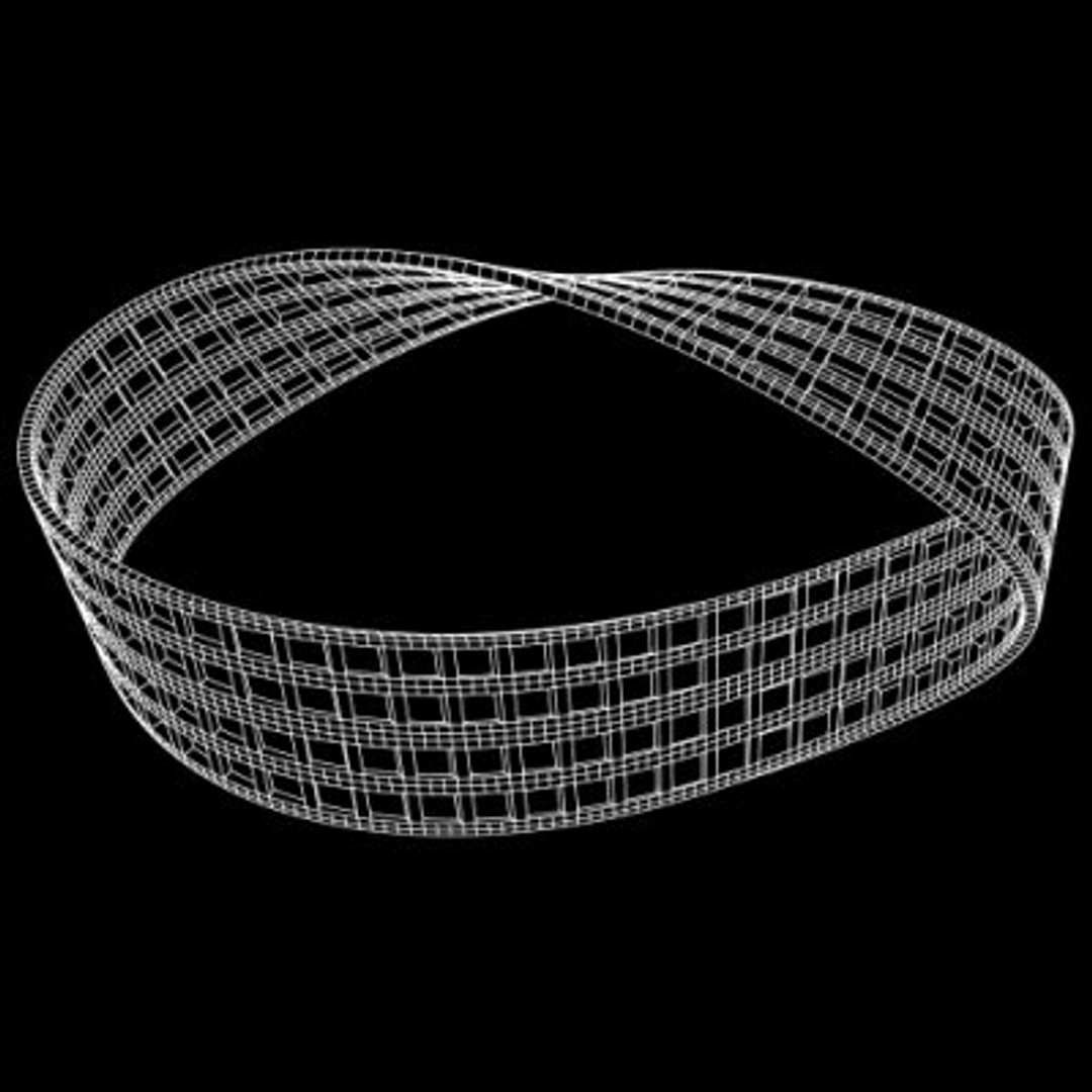 moebius strip 3d model