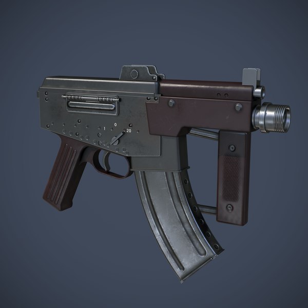 modelo 3d Rifle de asalto Krasa Sa 81 - TurboSquid 1043722