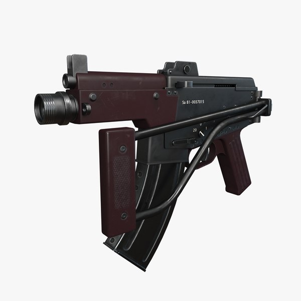 modelo 3d Rifle de asalto Krasa Sa 81 - TurboSquid 1043722