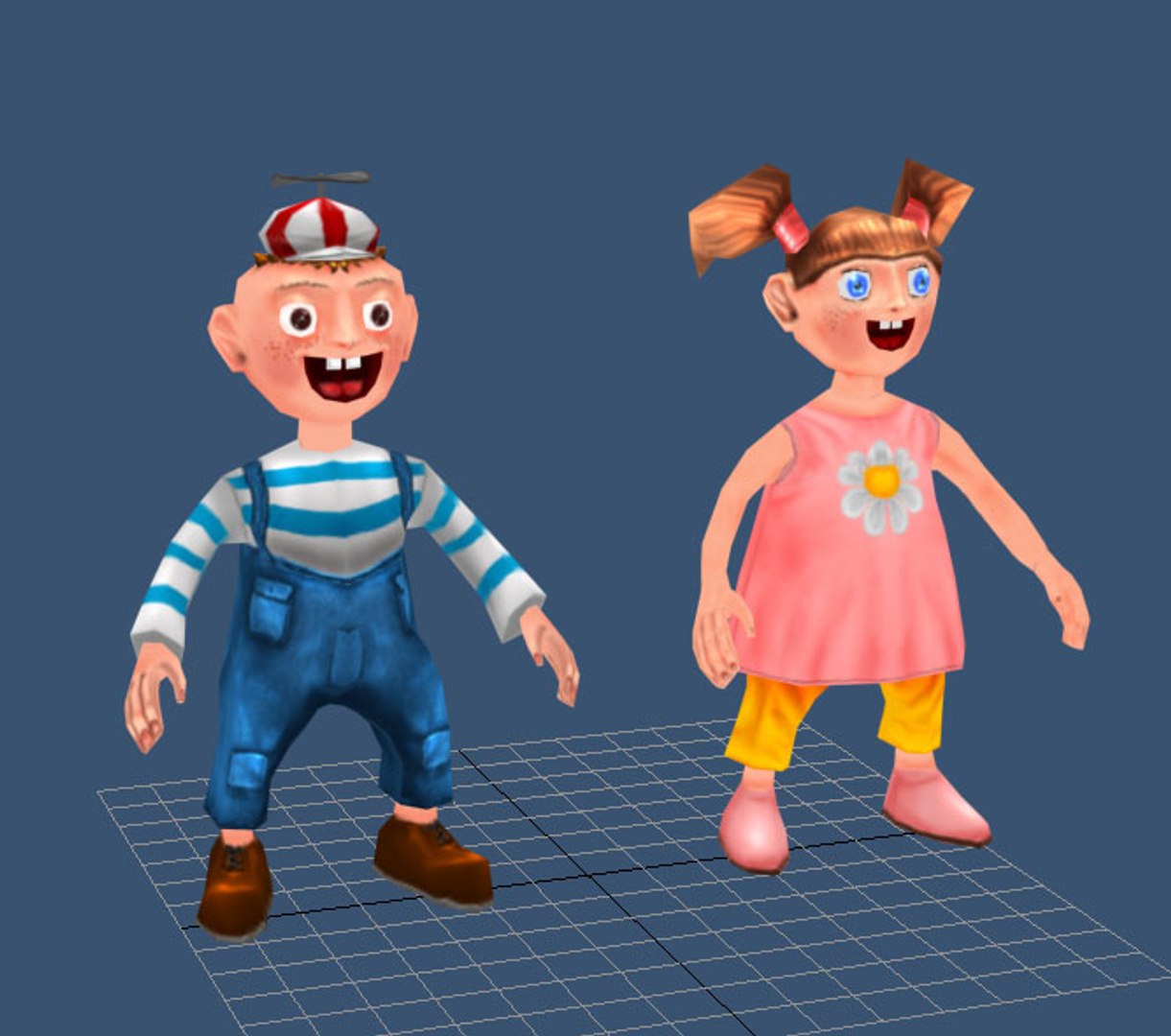 3d Max Kids Cartoon Hand