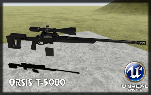 modelo 3d Preparado para Orsis T-5000 UE4 - TurboSquid 903996