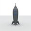 3d Model Of Rocket Toy