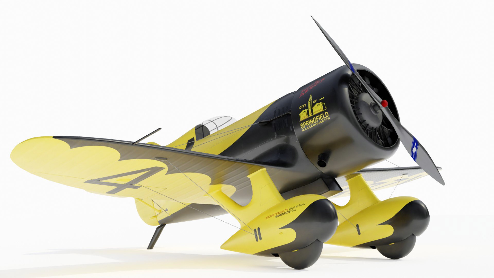 Purchase Gee Bee Z 3d C4d