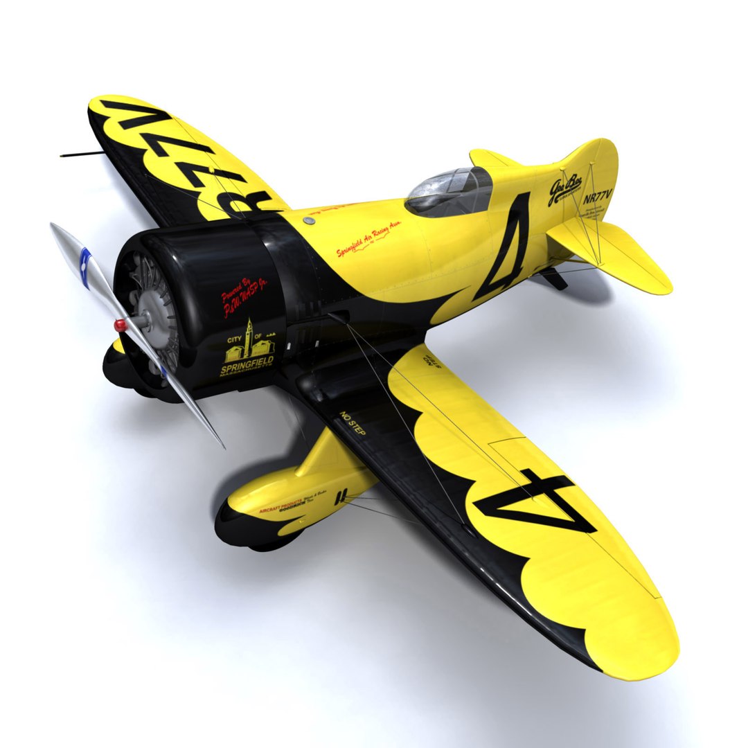 Purchase Gee Bee Z 3d C4d
