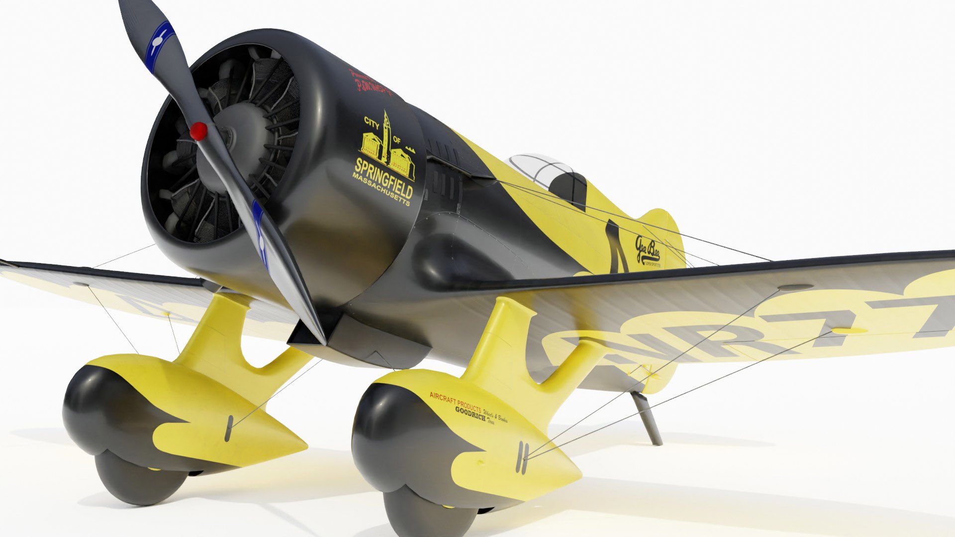 Purchase Gee Bee Z 3d C4d