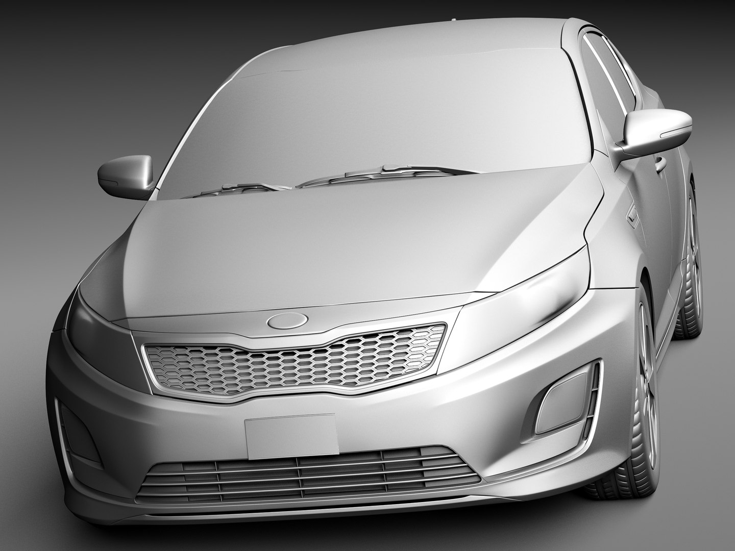 3d kia optima hybrid
