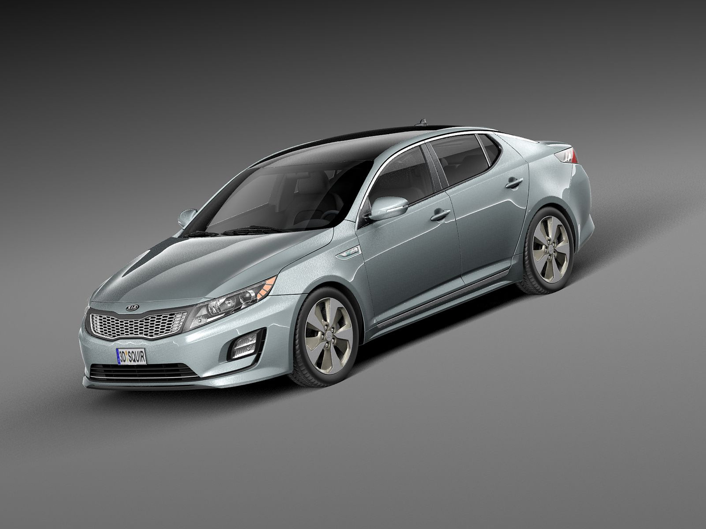 3d kia optima hybrid