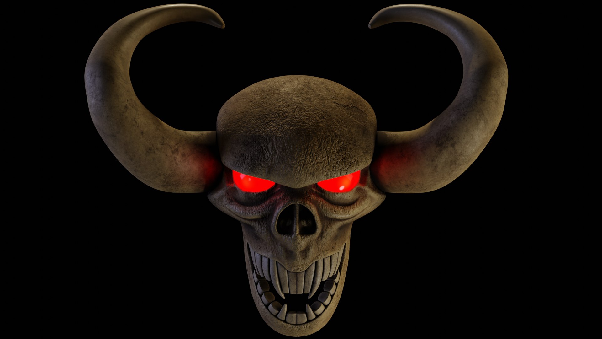 Skull Wand Model - TurboSquid 1520687