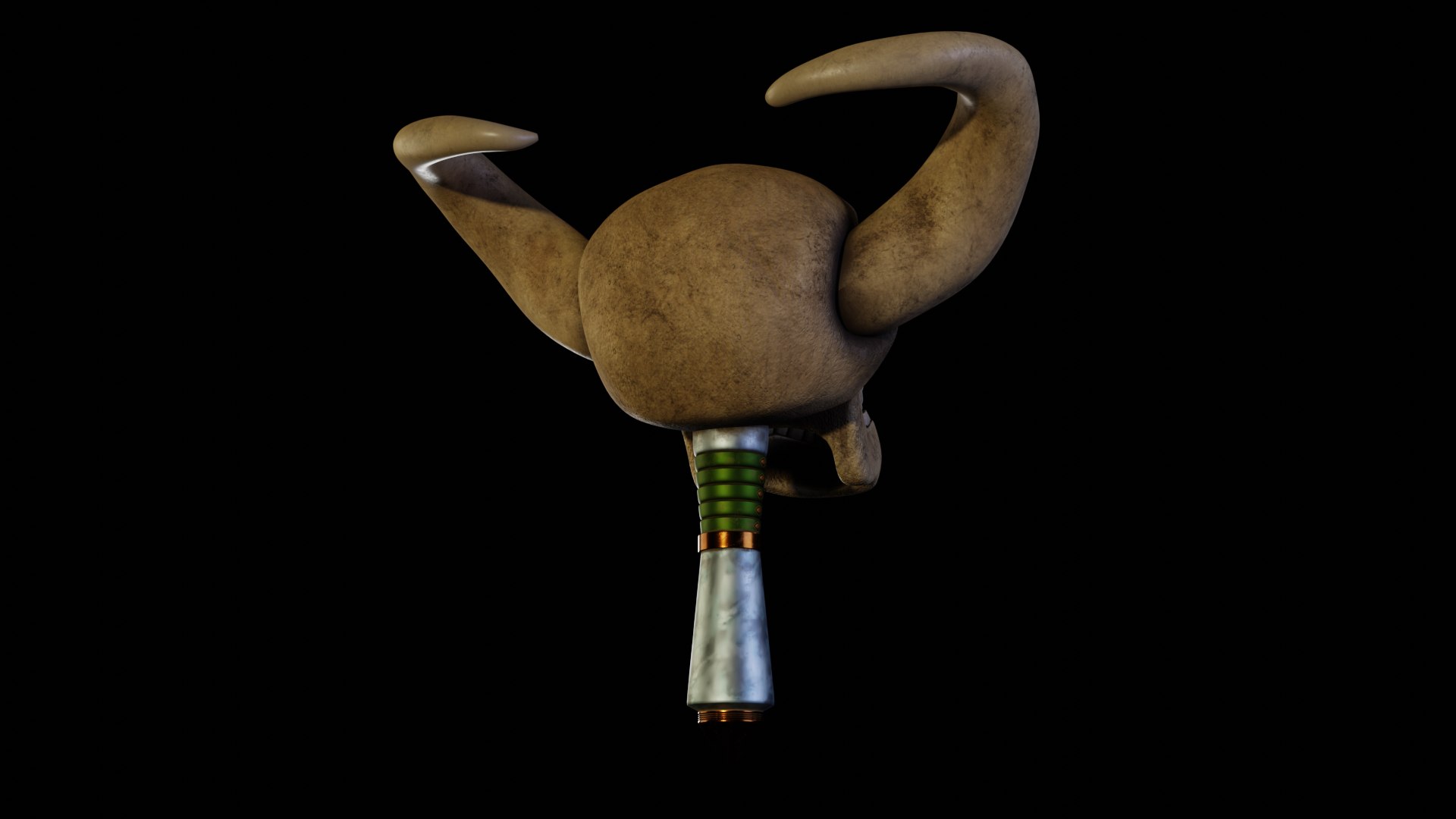 Skull Wand Model - TurboSquid 1520687