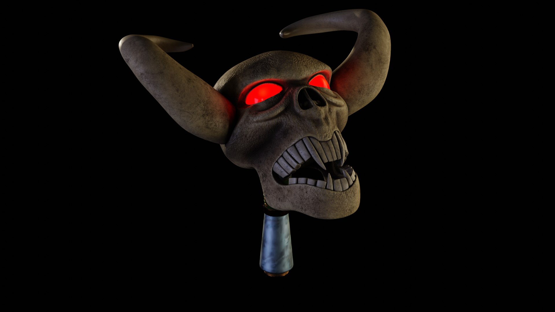 Skull Wand Model - TurboSquid 1520687