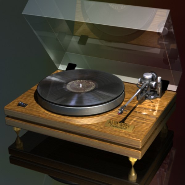 3d manual turntable