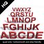 3d soft alphabet model
