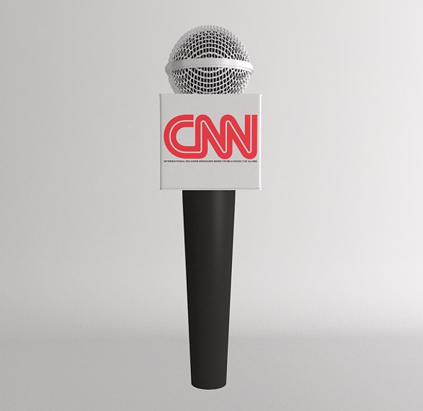 tv microphone advertising box 3d model