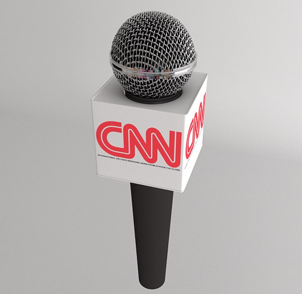 tv microphone advertising box 3d model