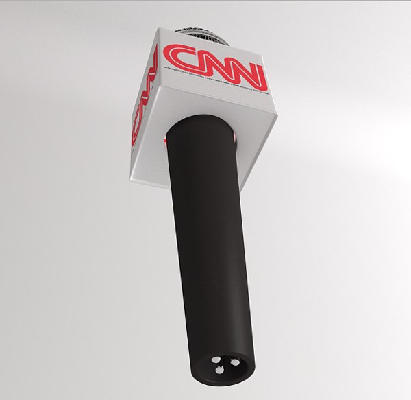 tv microphone advertising box 3d model