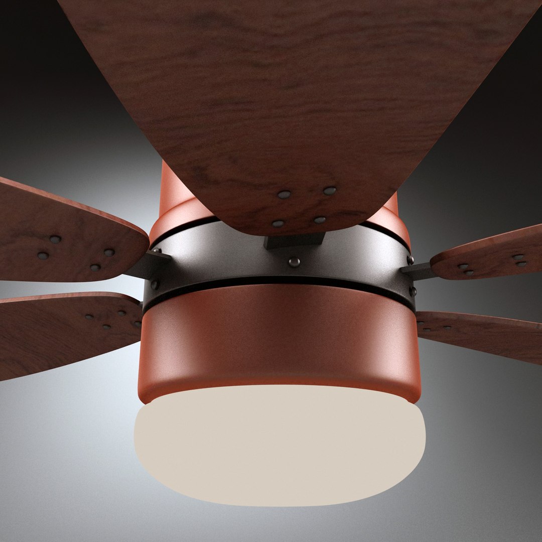 3d Ceiling Fan V2 Model