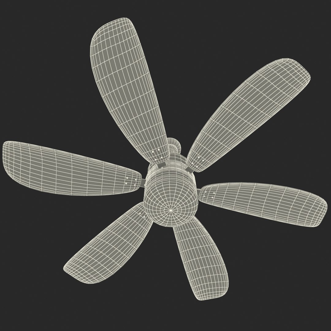3d Ceiling Fan V2 Model