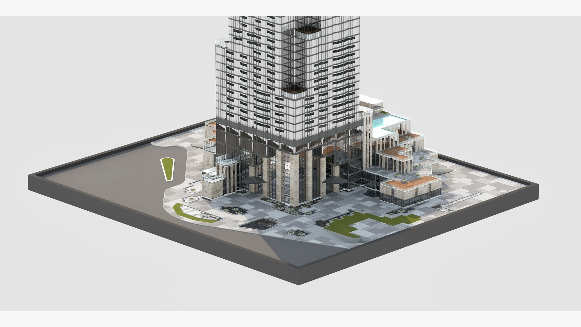 3D Model LANDMARK 81 - TurboSquid 2249510