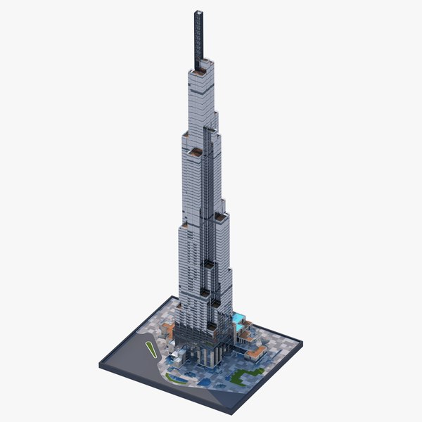 랜드마크 81 3D 모델 - TurboSquid 2249510