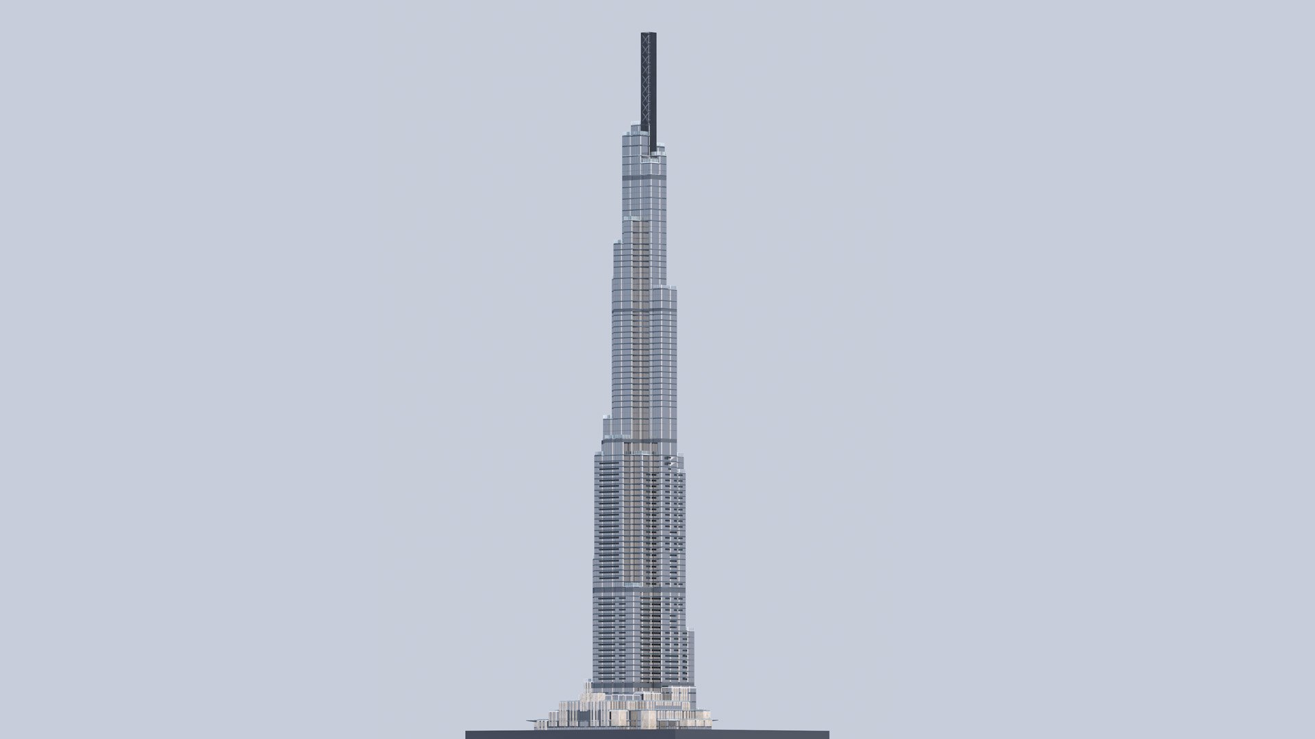 3D Model LANDMARK 81 - TurboSquid 2249510