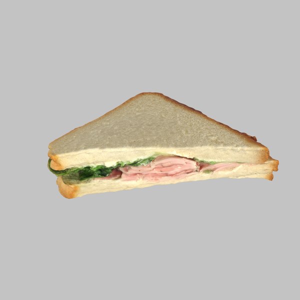 sandwich bacon 3d model