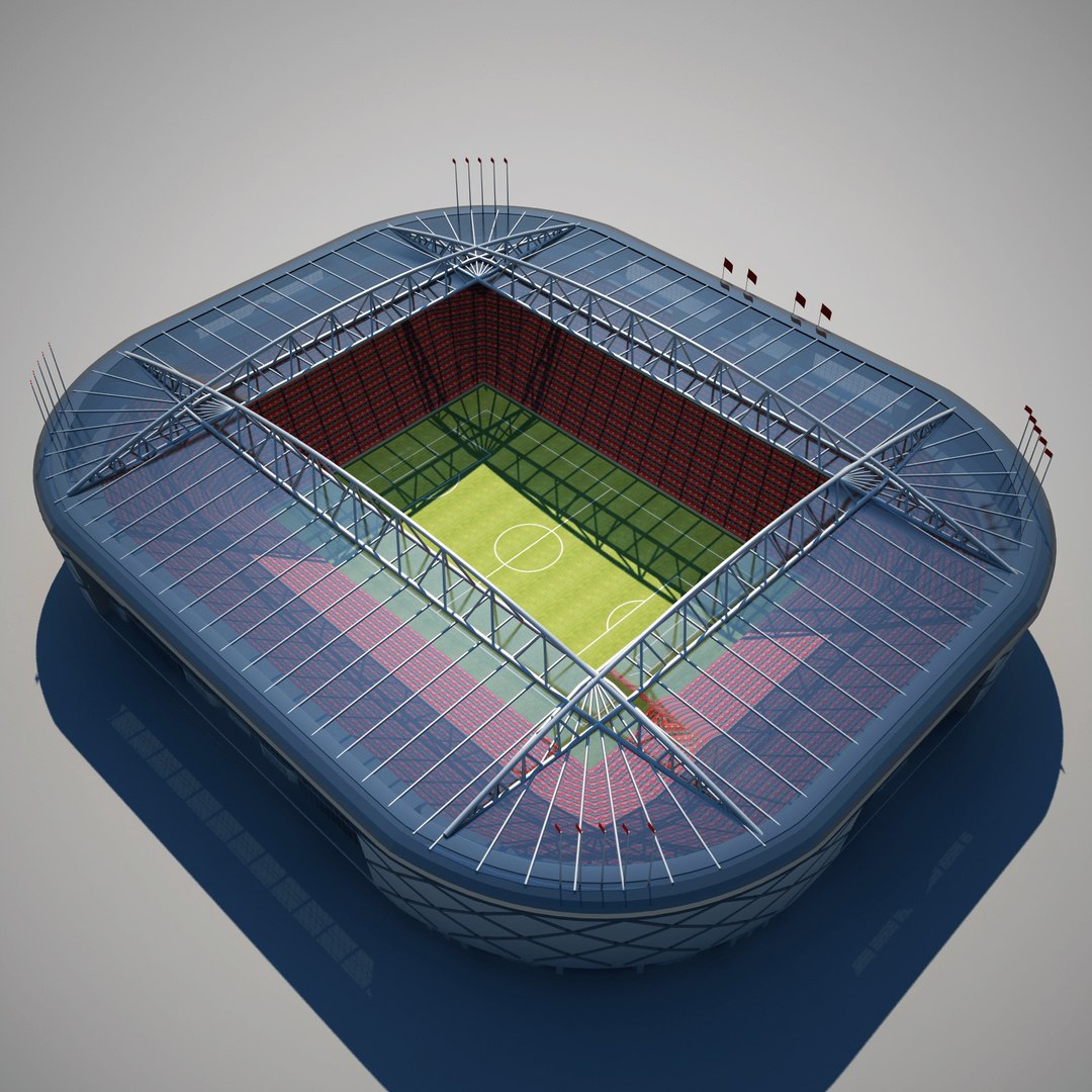 Soccer Arena 3d Max