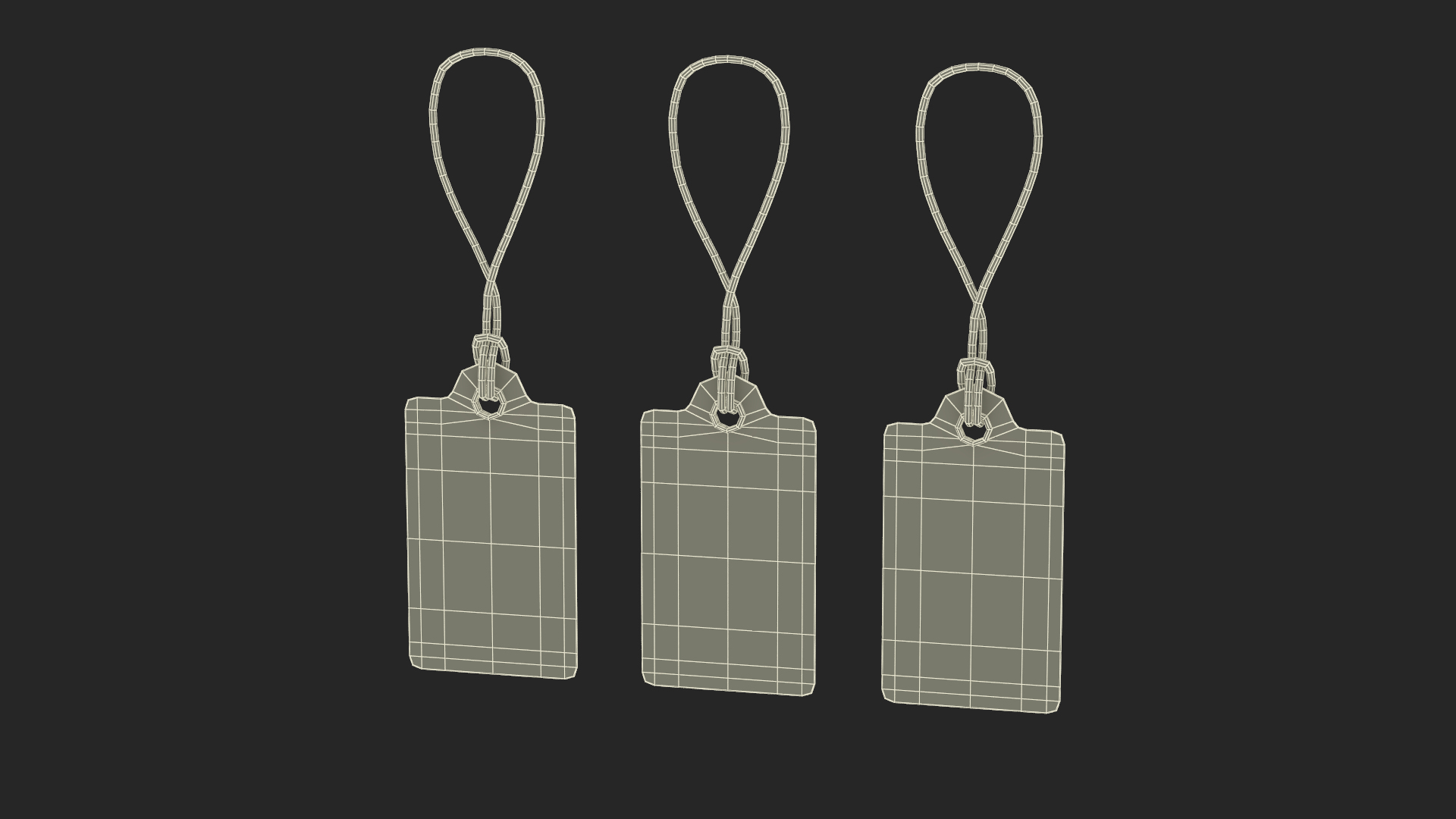 Label Tag Square Rounded 3D model - TurboSquid 1957815