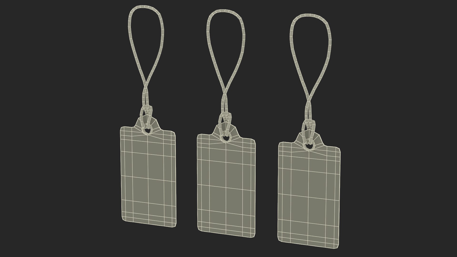 Label Tag Square Rounded 3D model - TurboSquid 1957815