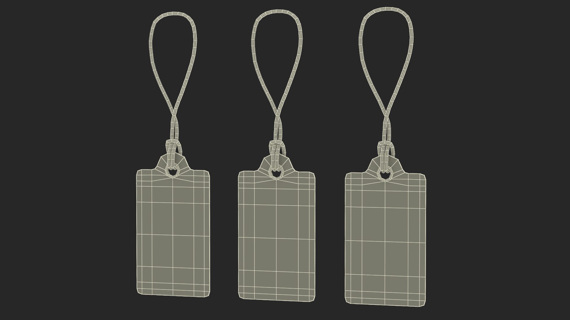 Label Tag Square Rounded 3D model - TurboSquid 1957815