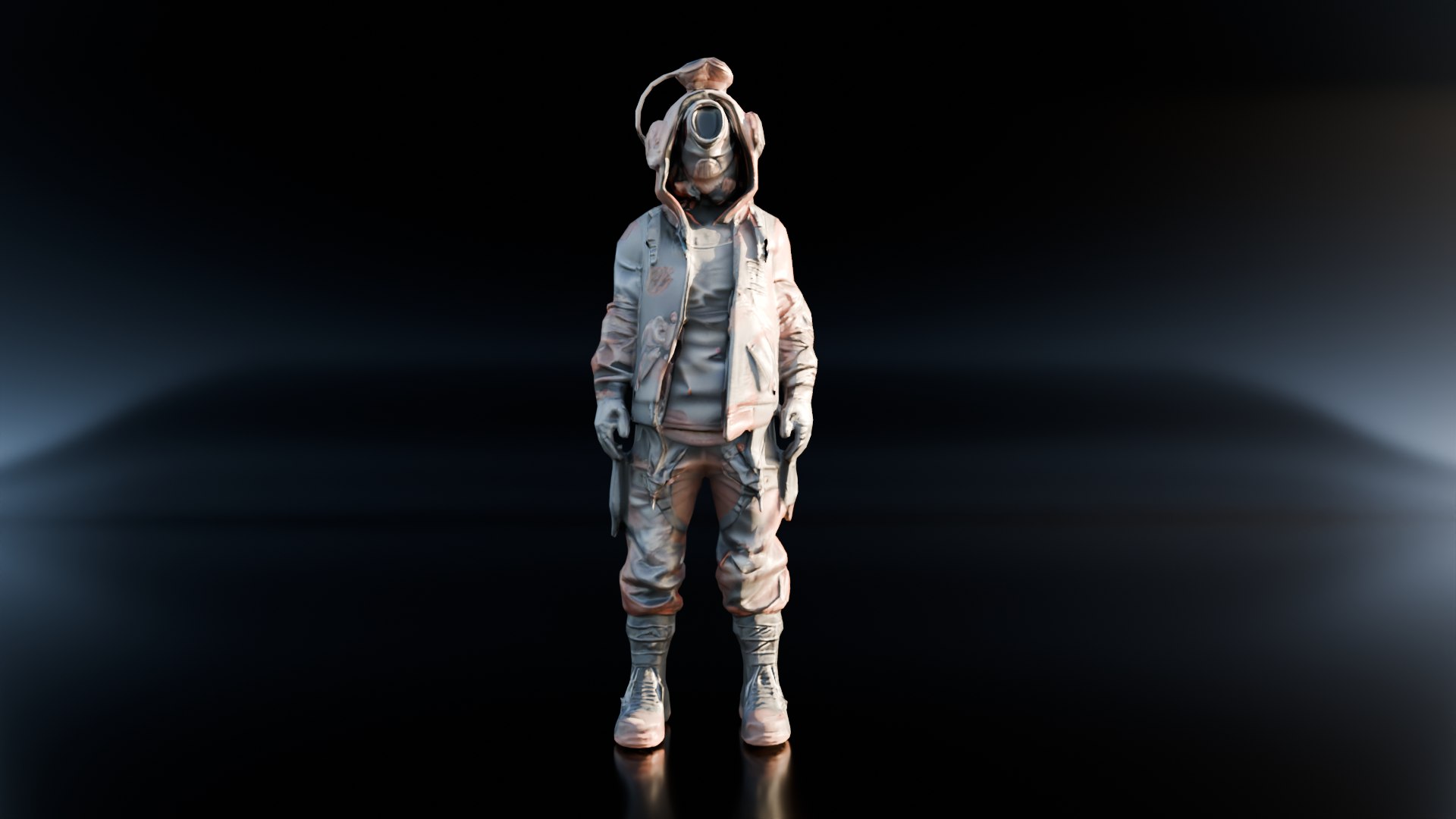 Post-Apocalyptic Survivor Character Set 3D Model - TurboSquid 2294765