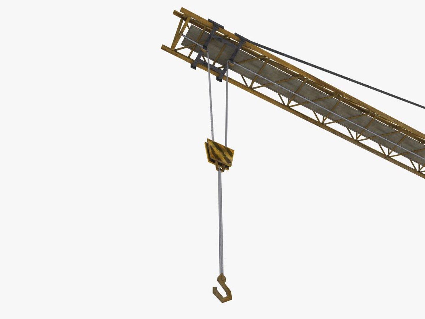 3d Construction Crane Model